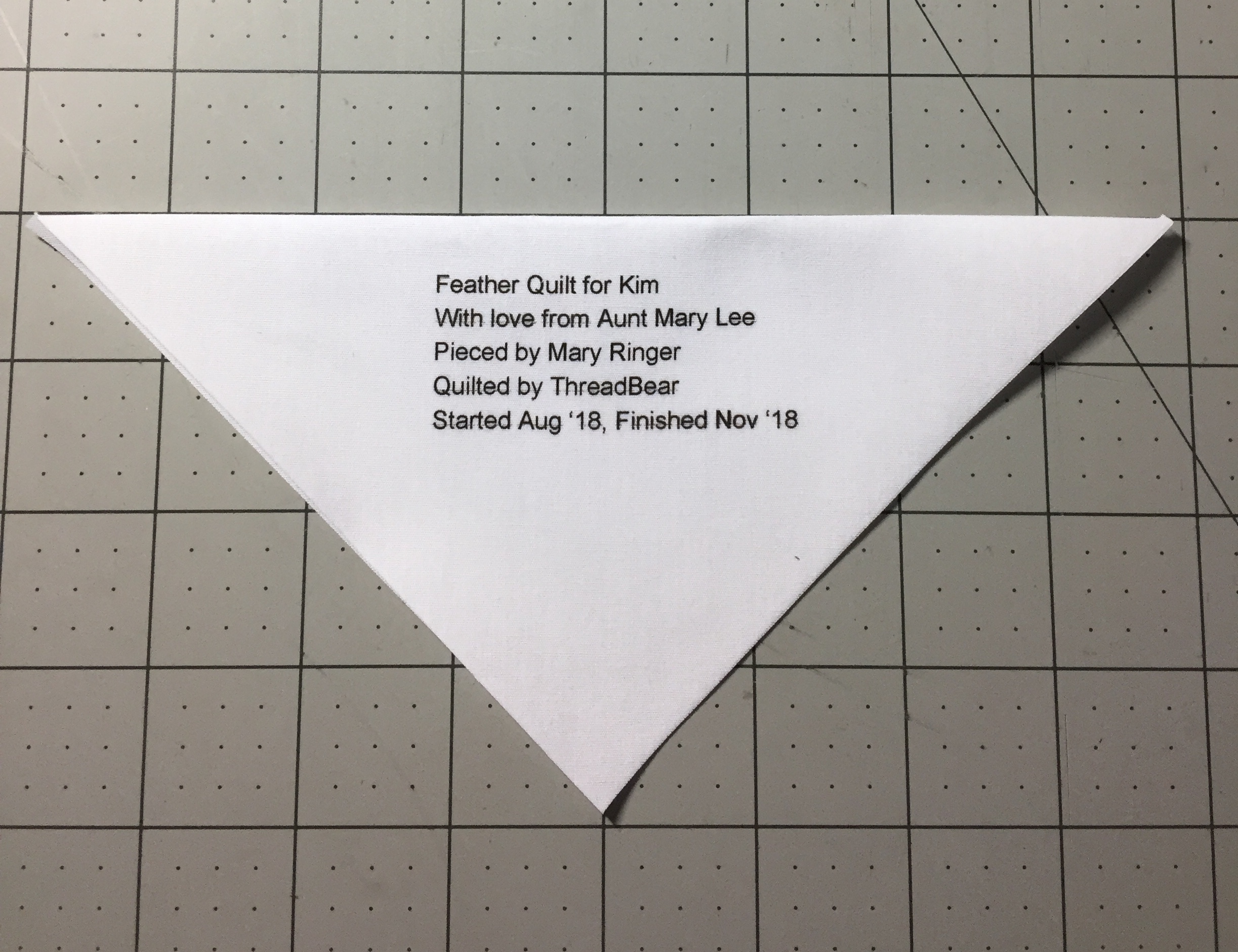 Quilt Label Tutorial | Quilting is in my Blood