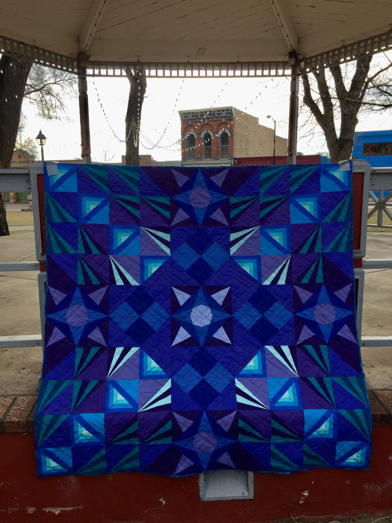 Stargazer (Modified) Quilt Finished | Quilting is in my Blood
