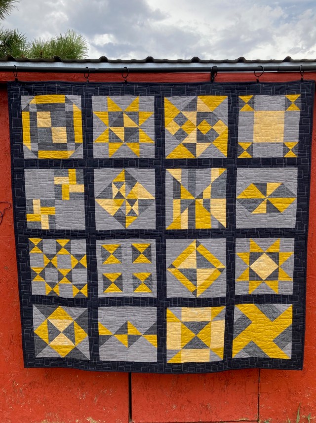 Mid Century Modern Quilt Finished | Quilting is in my Blood
